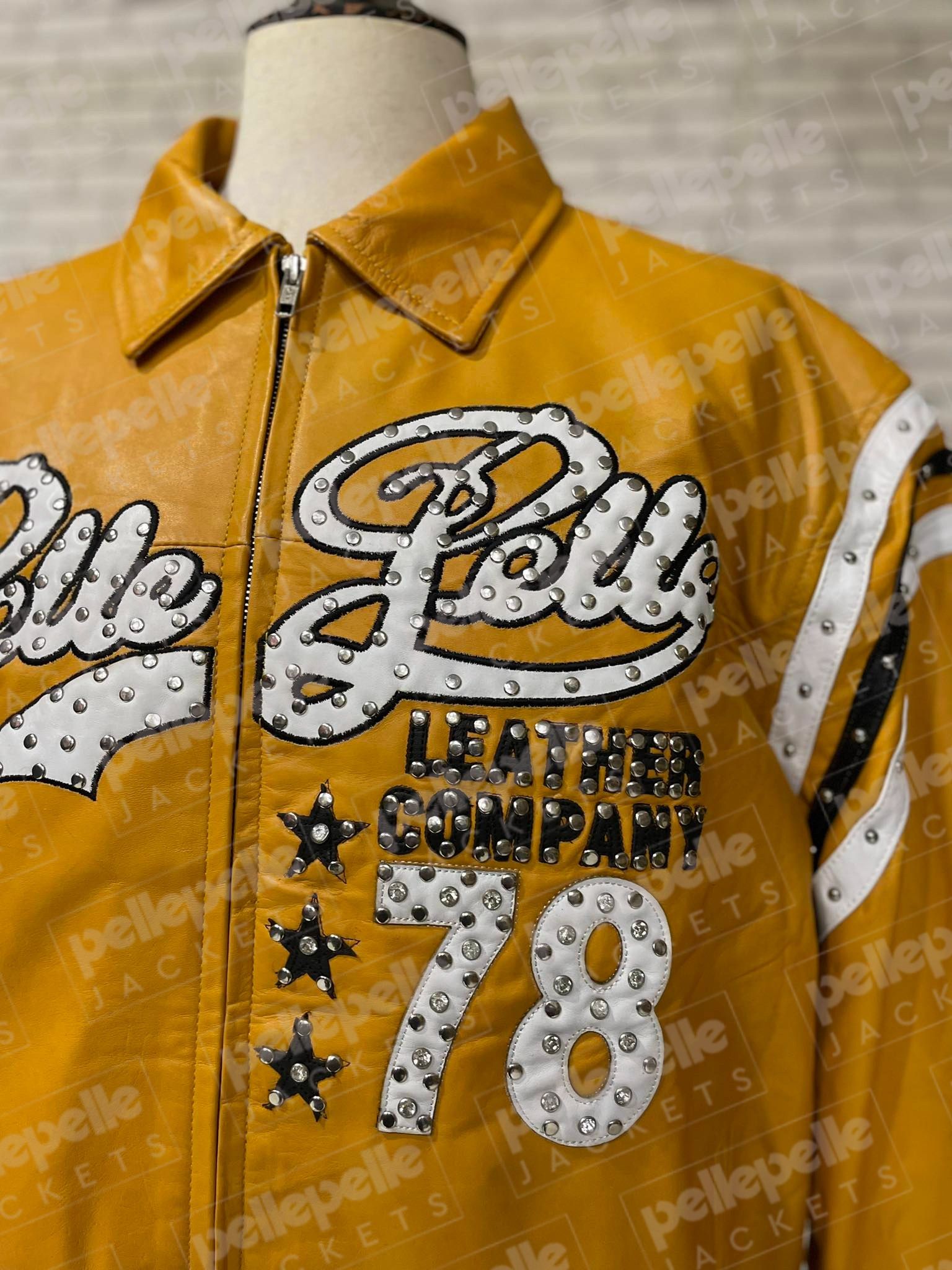 Pelle Pelle 1978 Marc Buchanan Mustard Leather Jacket - PPJ