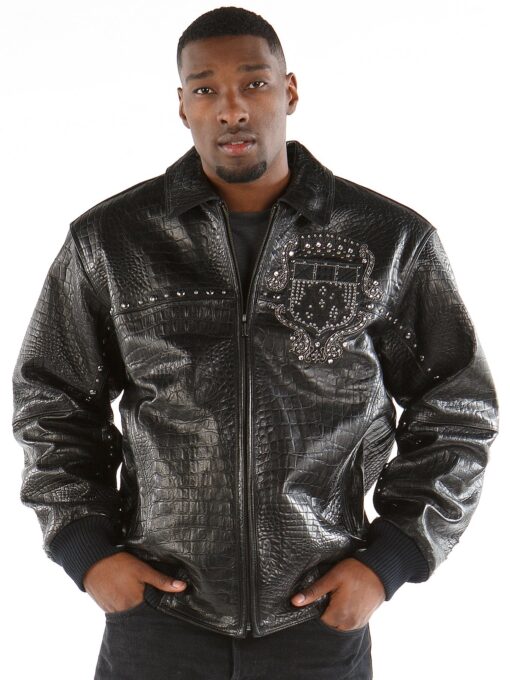 Pelle Pelle Mb Emblem Leather Jacket - PPJ