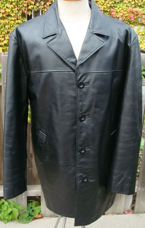 Pelle Pelle Mens Insulated Lining Leather Coat - PPJ