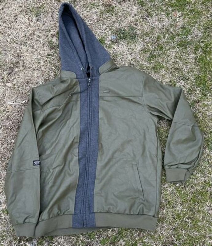 Pelle Pelle Mens Olive Parachute Jacket - Pelle Pelle Jackets