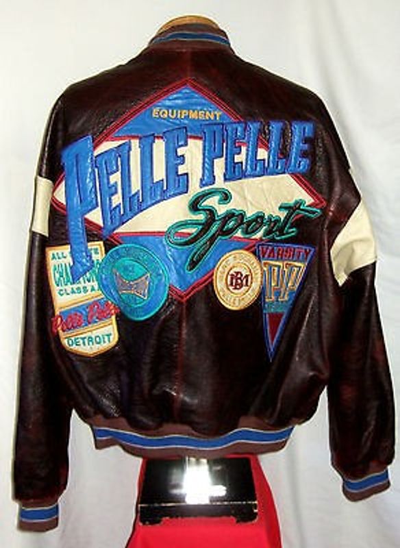 Vintage Pelle Pelle Sports Leather Jacket - PPJ