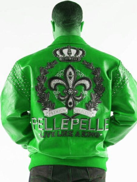 Pelle Pelle Live Like A King Green Jacket - PPJ